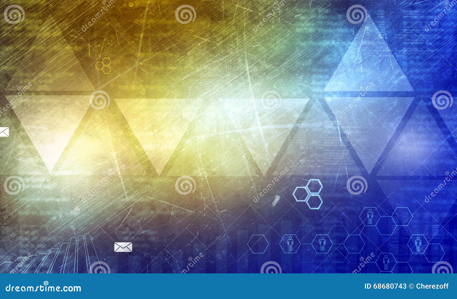 Abstract Background with Matrix Stock Illustration - Illustration of ...