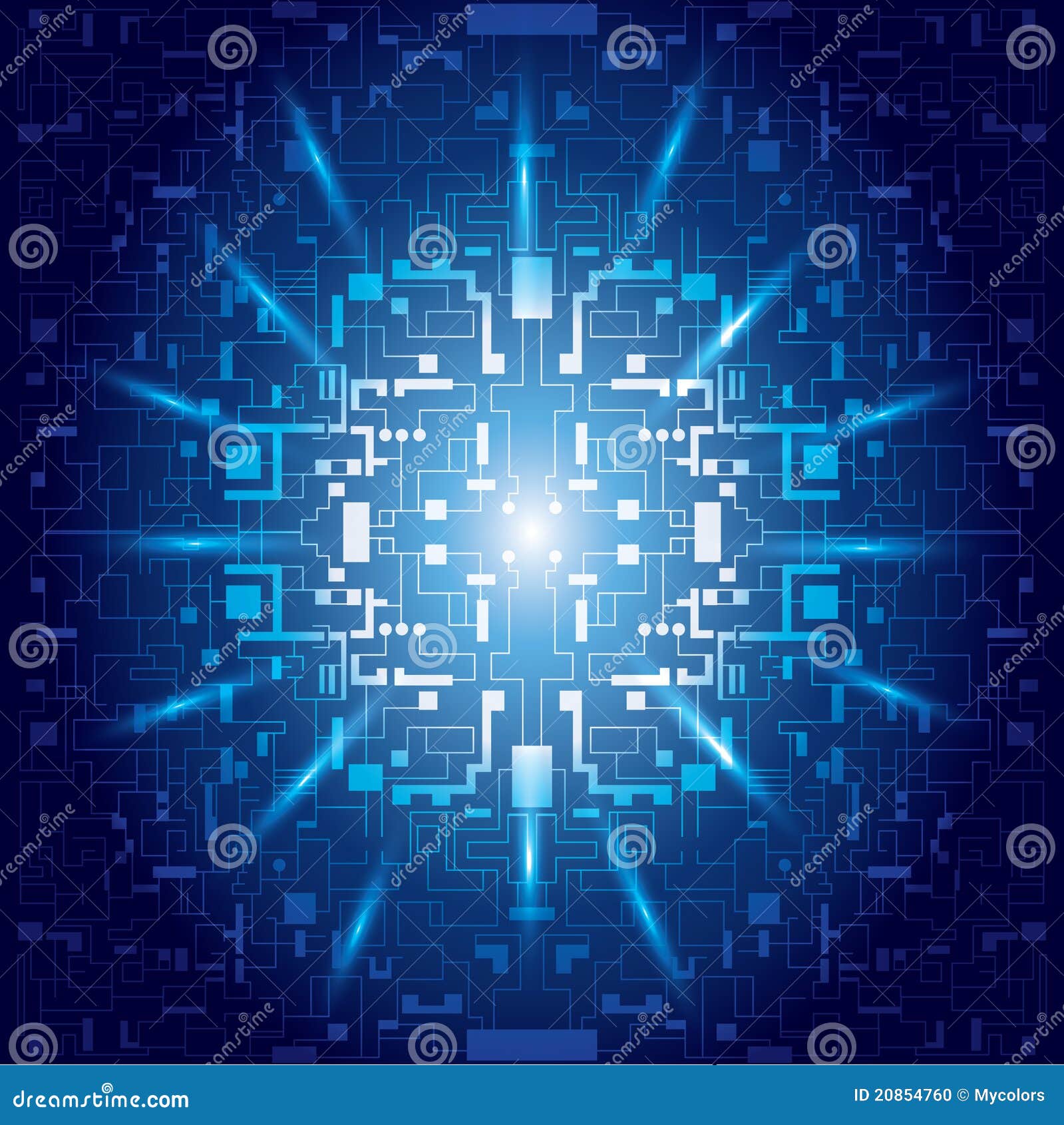 Abstract Background with Matrix - Eps 10 Stock Vector - Illustration of ...