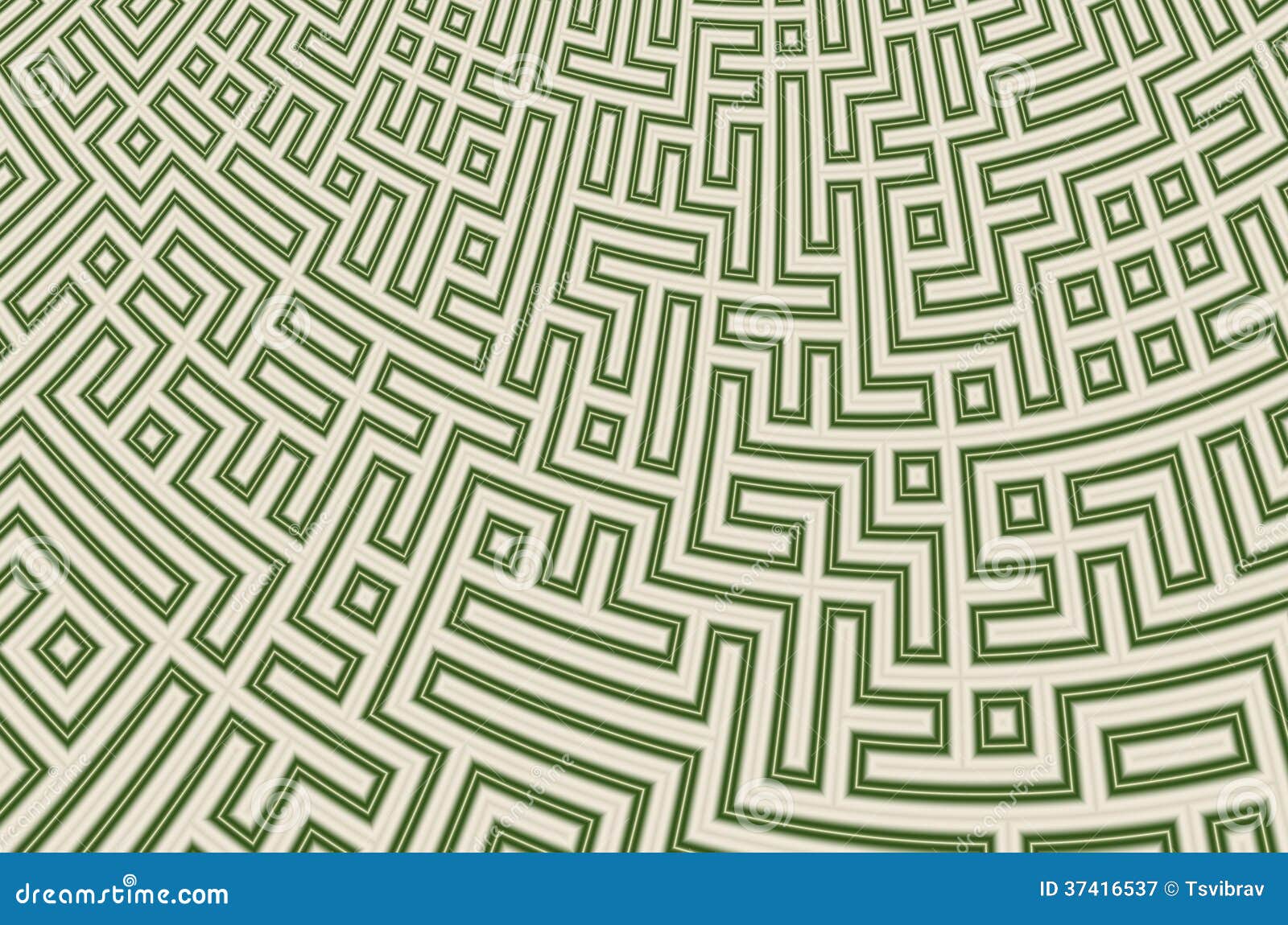 Abstract Background with Maze Pattern Stock Illustration - Illustration ...