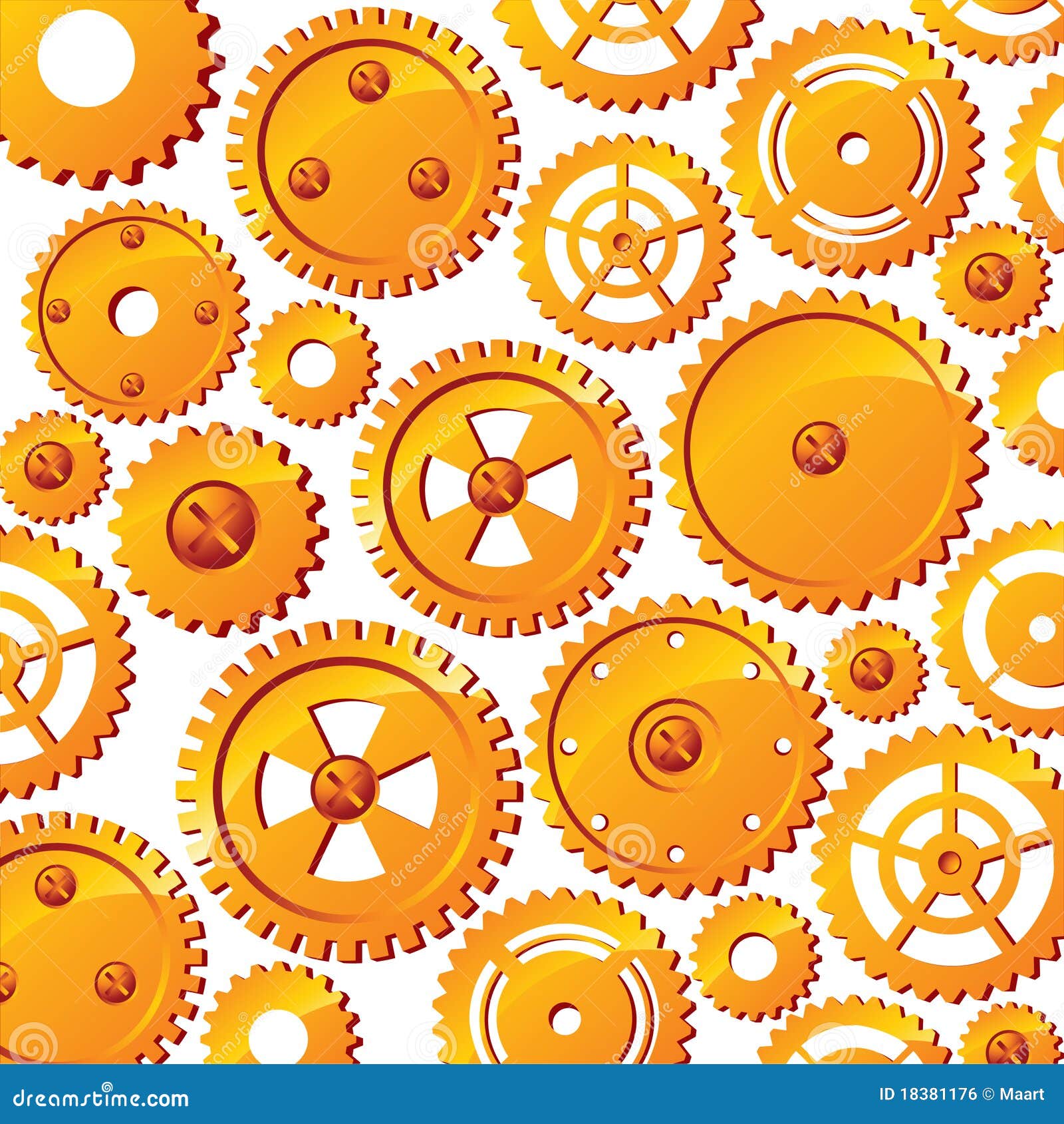 Abstract Background with Mechanism Details Stock Vector - Illustration ...