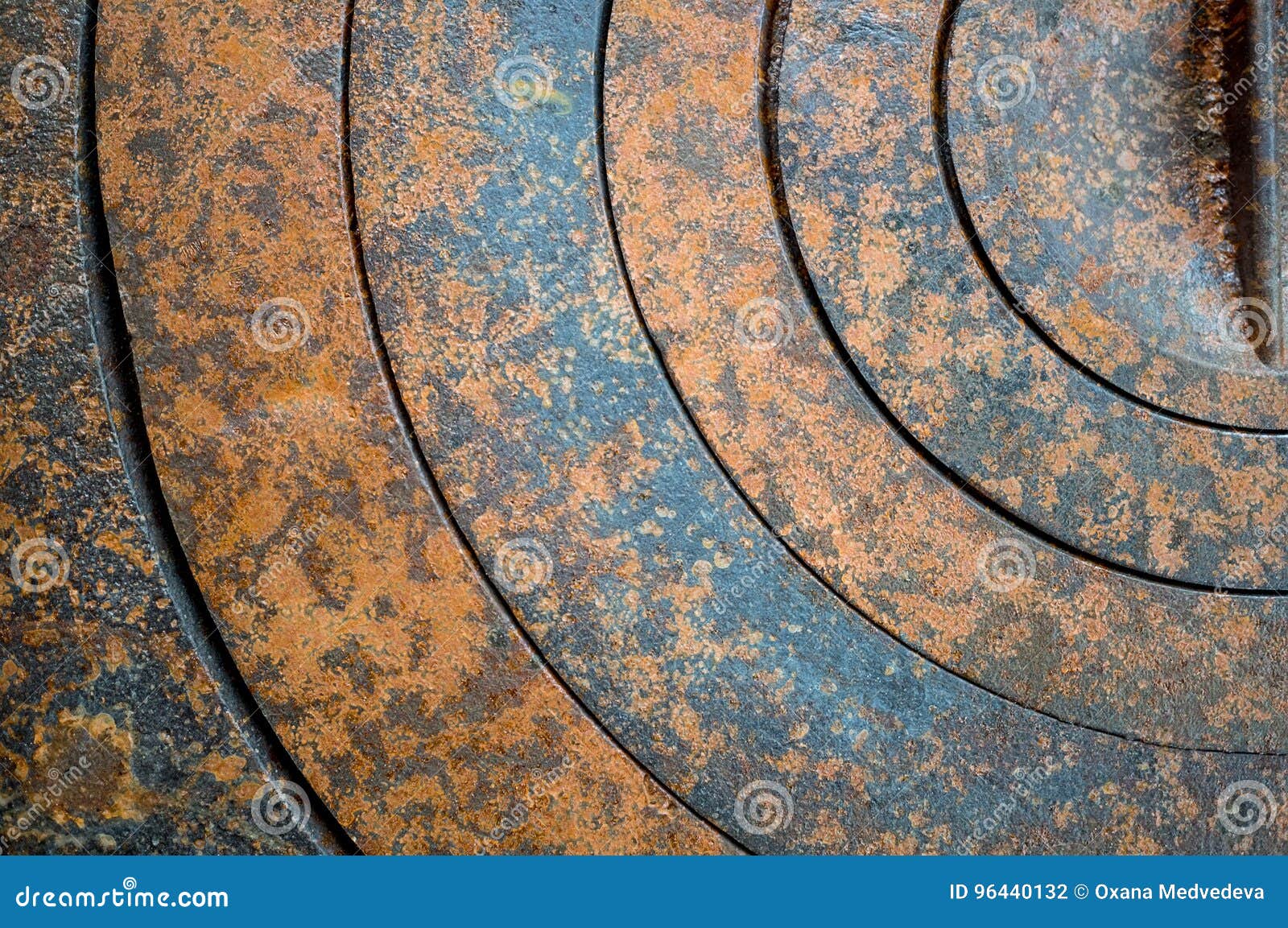 Texture Of Old Rust Wire Rope Slings Cable Line . Stock Photography ...