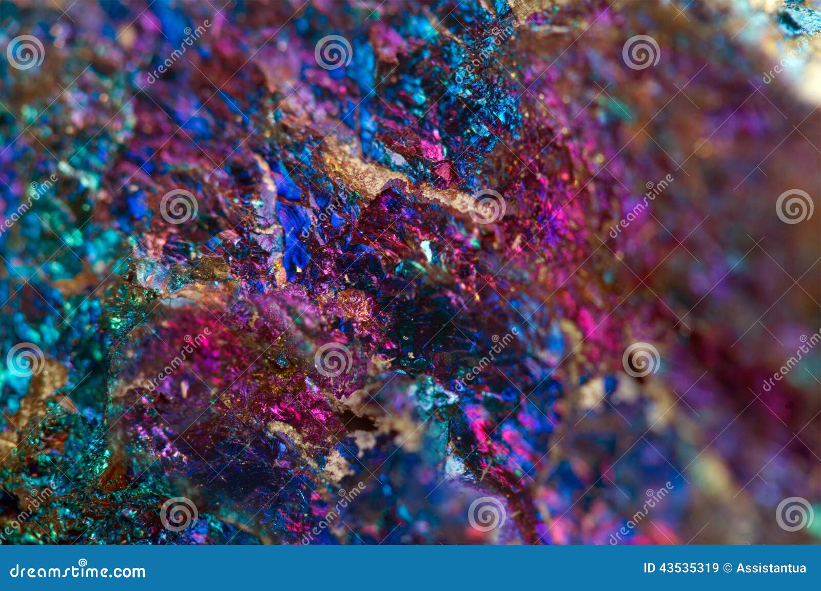 Abstract Background from a Metal Mineral. Macro. Stock Image - Image of ...