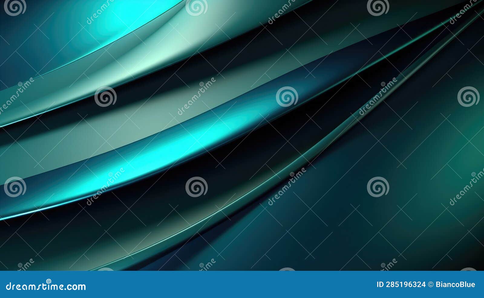 The Abstract Background of Metal Texture with Empty Space in Cool Blue ...