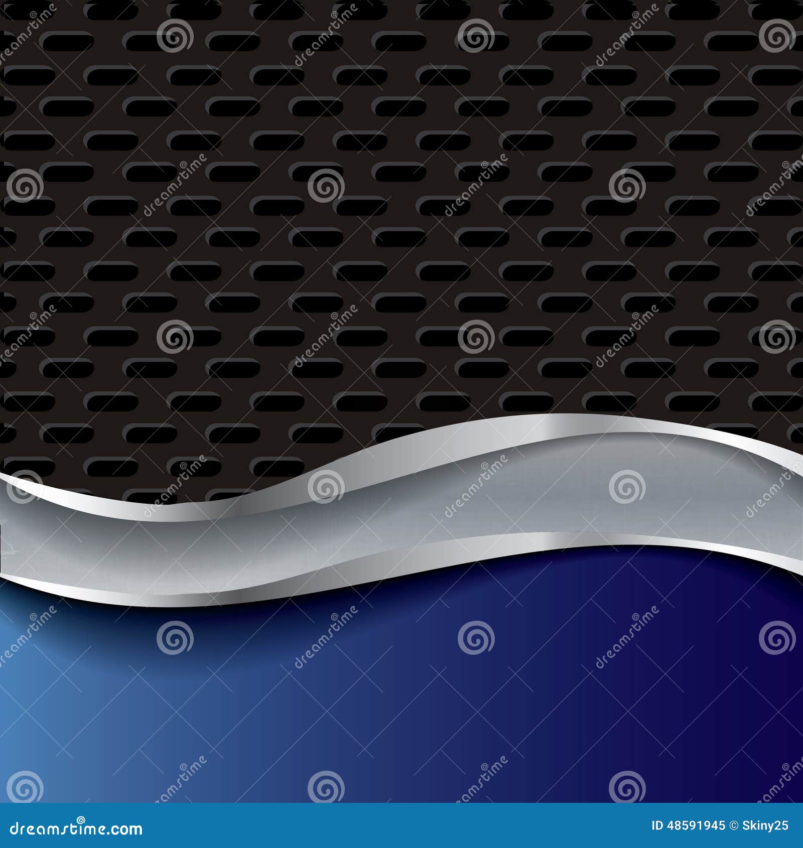 Abstract Background, Metallic Brochure Stock Vector - Illustration of ...