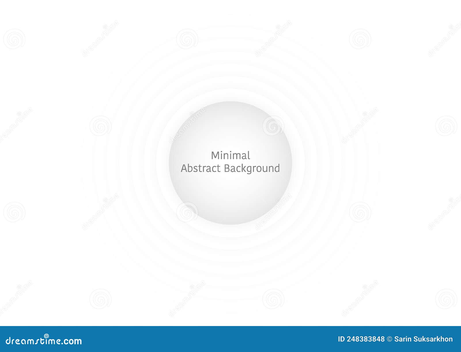 Abstract Background in Minimal Style, Circle Shape in the Middle, Light ...