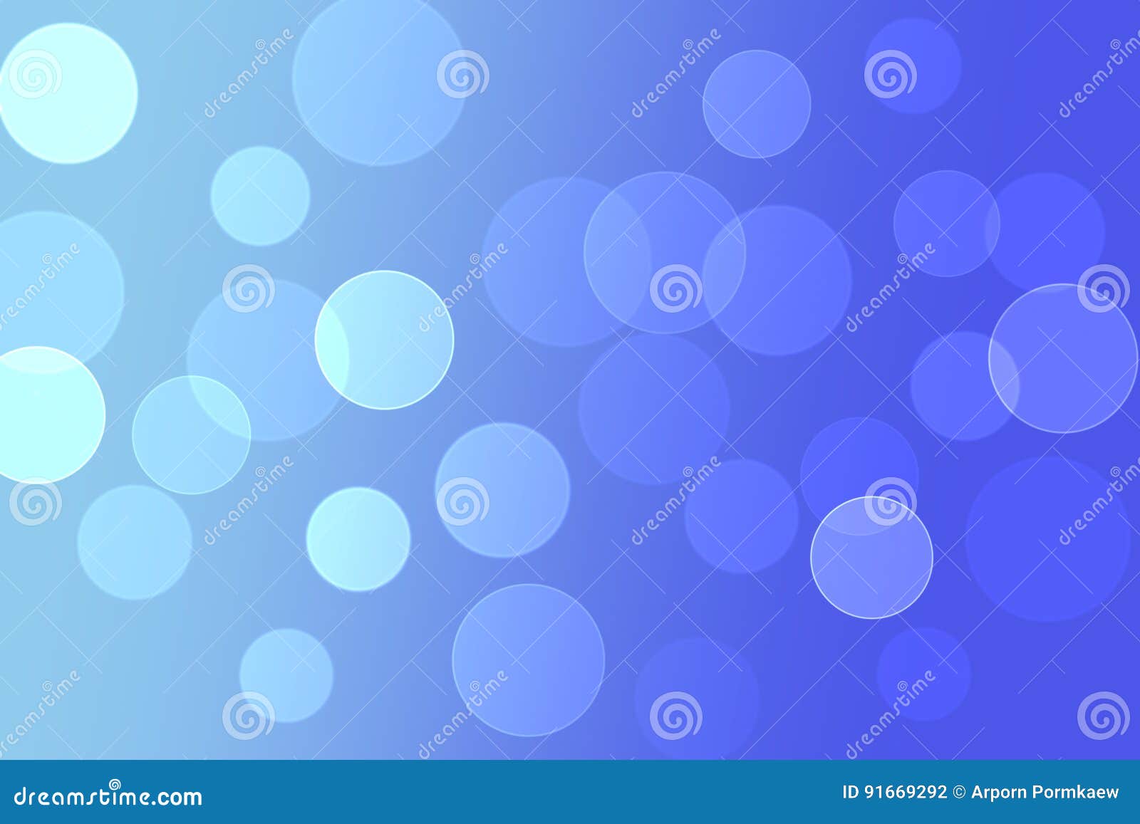 Abstract Background Mix Blue Color Bokeh Circles Stock Photo - Image of ...
