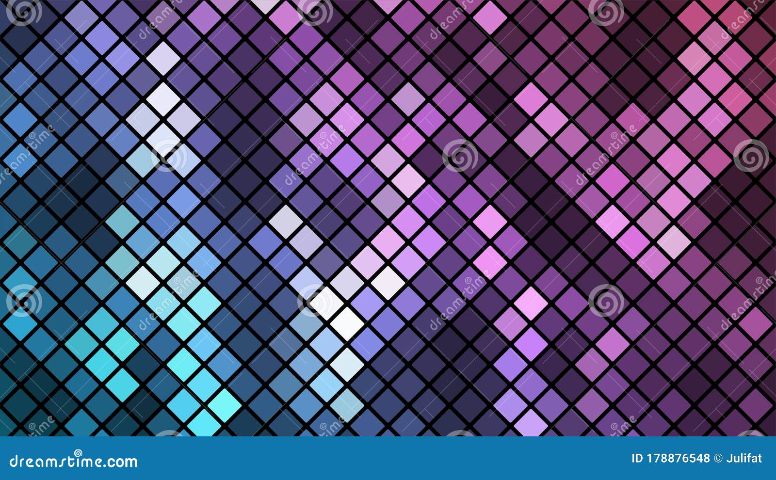 Abstract Background with Modern Colorful Vector Mosaic Design. Colorful ...