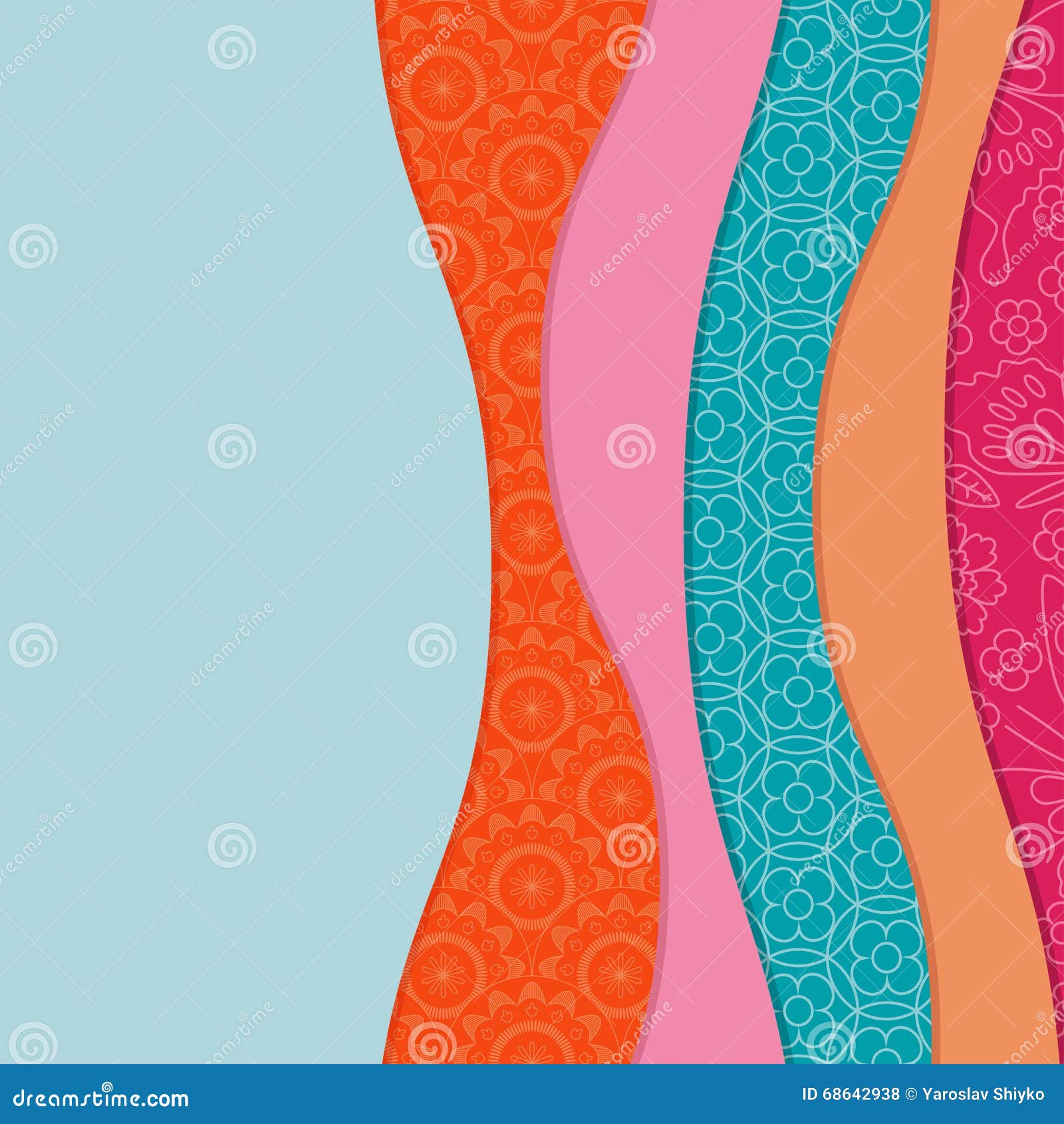 Abstract Background. Modern Material Design with Multicolored Geometric ...