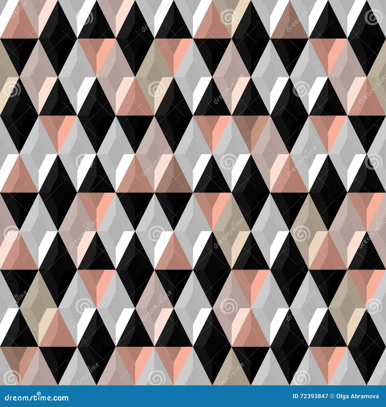 Abstract Background. Modern Seamless Pattern with Diamond Stock Vector ...