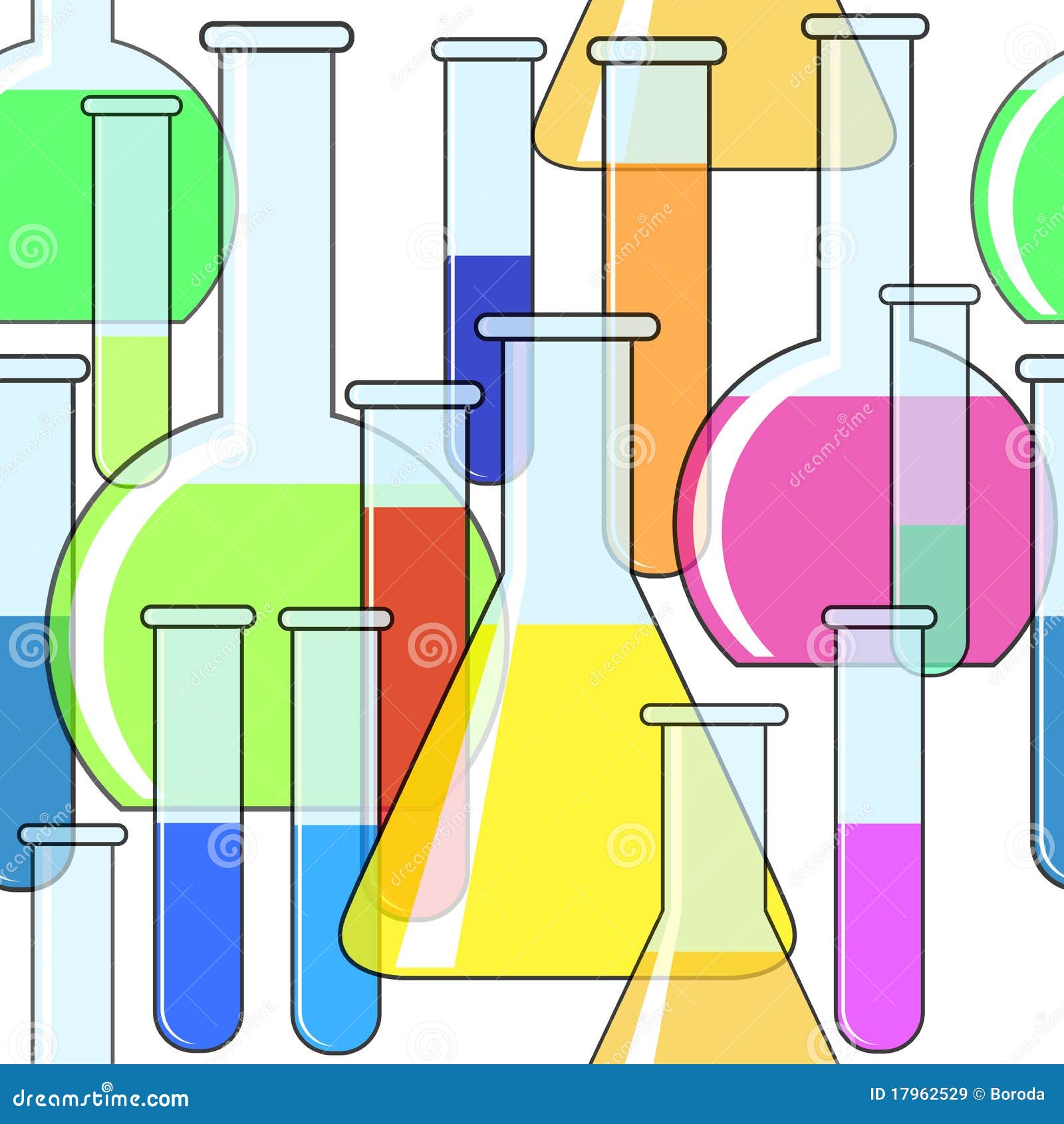 Chemical Glassware Icon Cartoon Vector | CartoonDealer.com #69337401