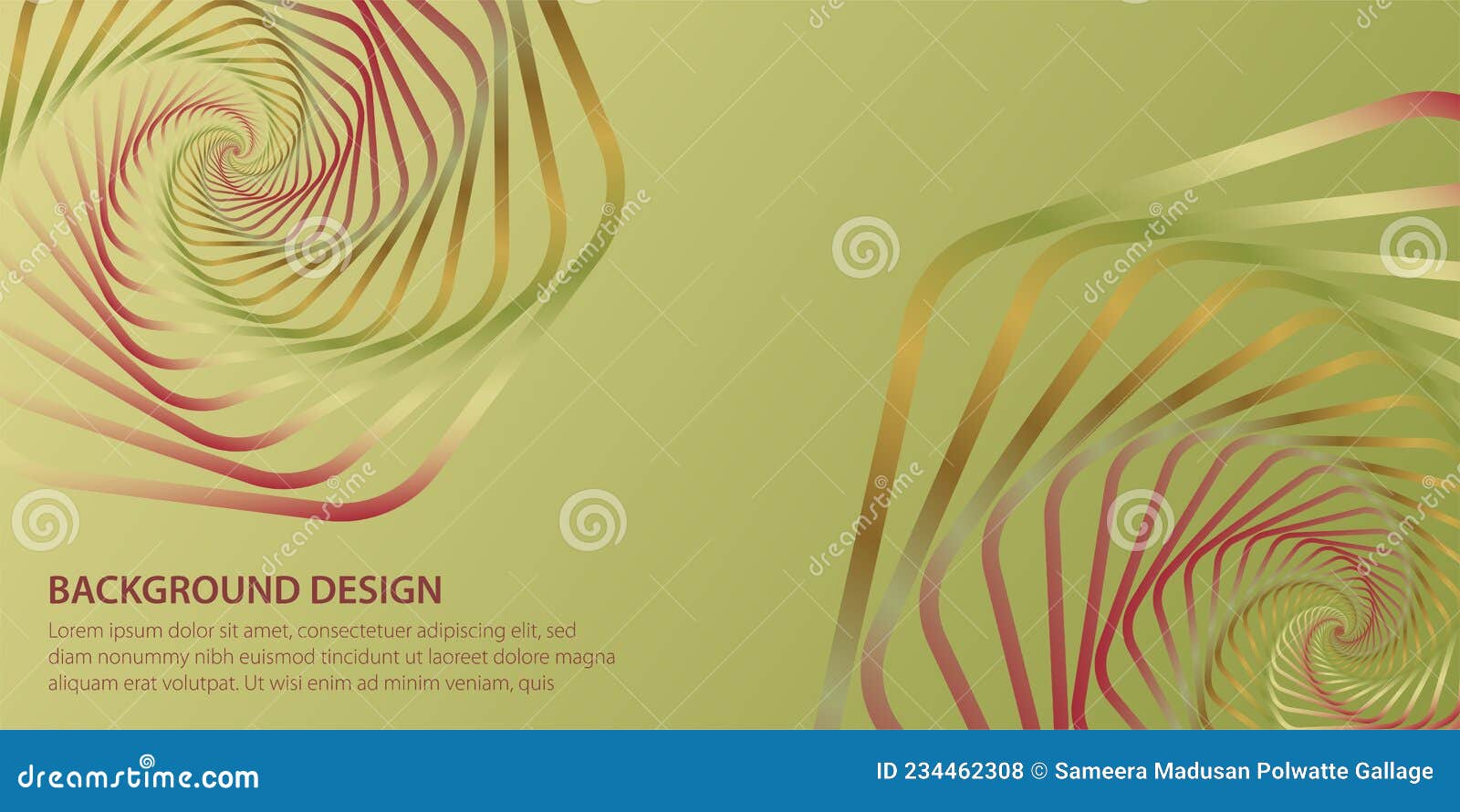 Abstract Background with Moving Geometric Shape Effect. Vector ...
