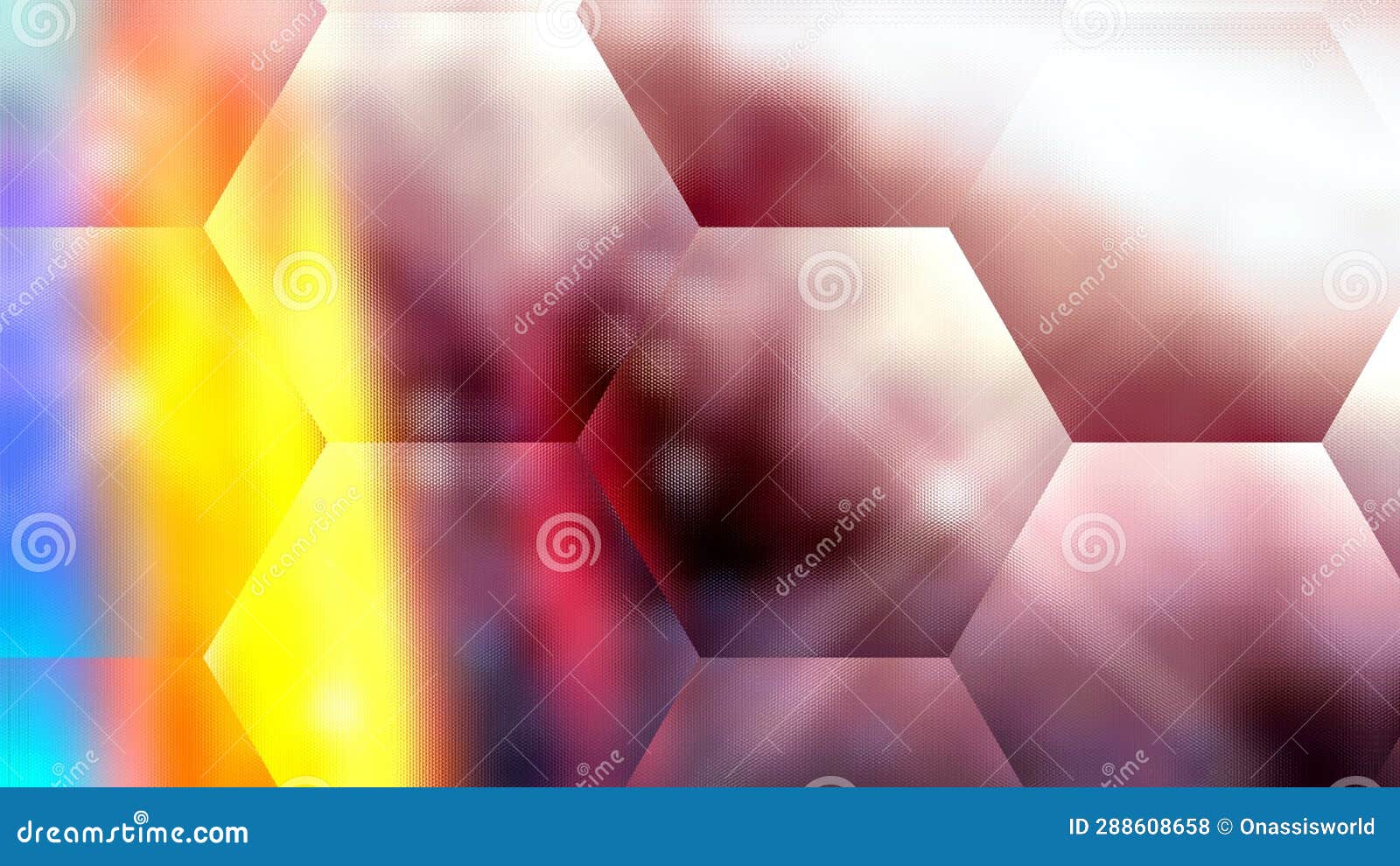 Abstracts Backgrounds Multi Color Shapes and Blurs Stock Photo - Image ...