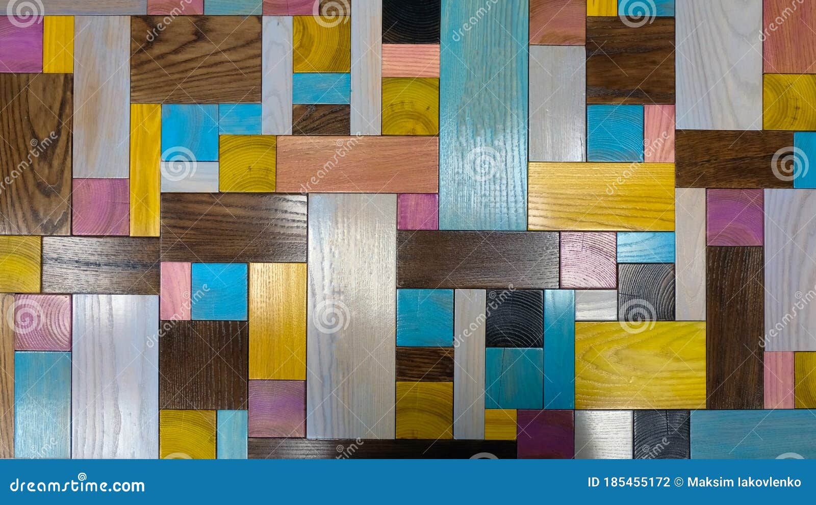 Abstract Background of Multi-colored Check Fabric Texture. Stock Photo ...