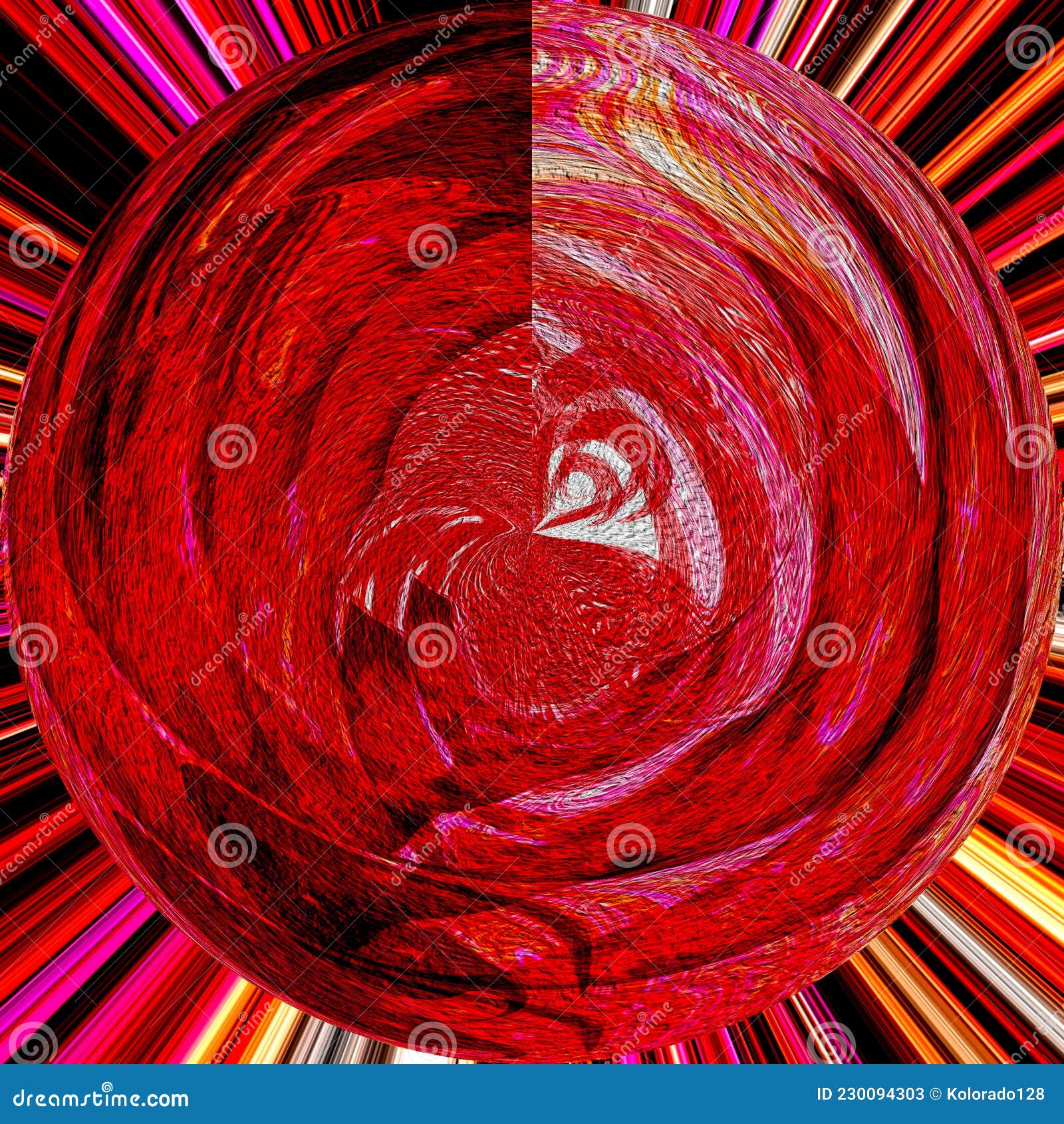 An Abstract Background with a Multi-colored Color Palette Stock Image ...