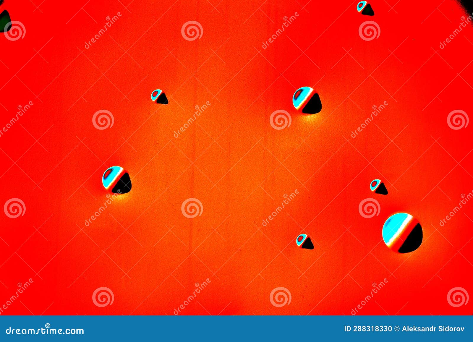 Abstract Background. Multi-colored Spots of Paint. Illustration. Stock ...