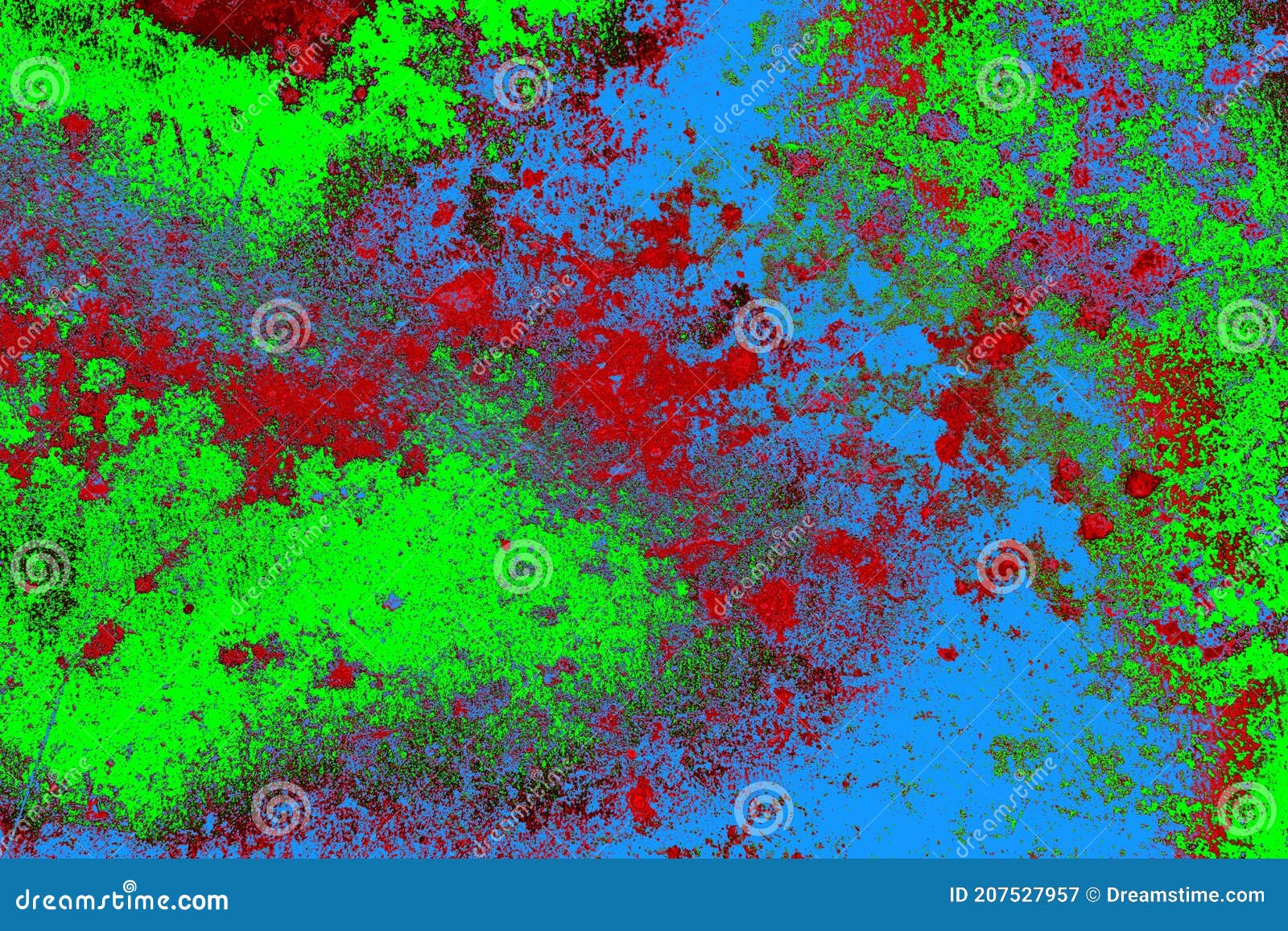 Multi-colored Texture Illustration. Stock Image - Image of blue, round ...