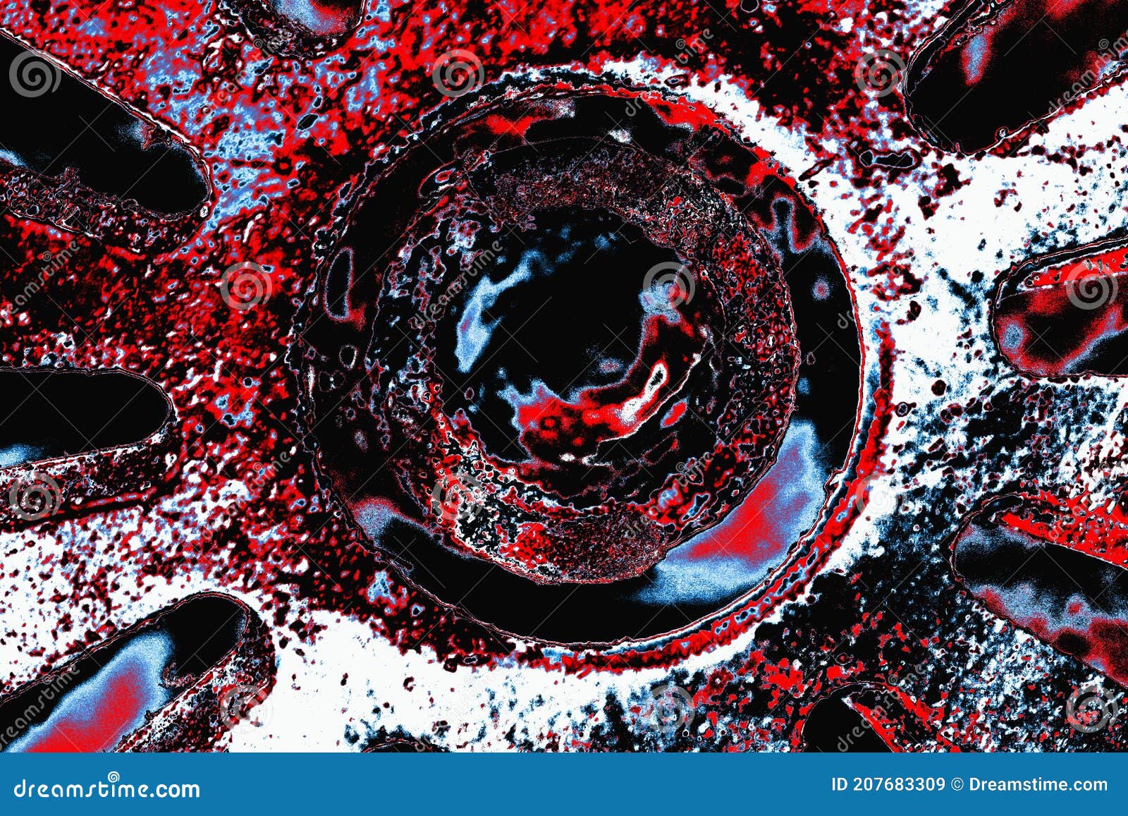 Multi-colored Texture Illustration. Stock Image - Image of wallpaper ...