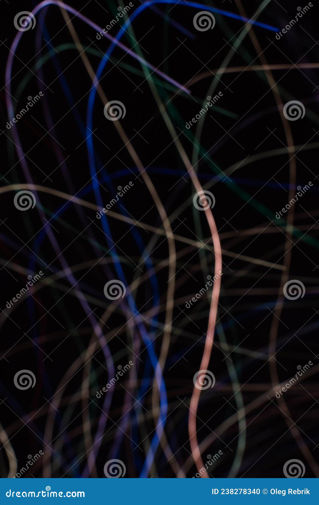 Abstract Background of Multicolored Intertwined Vertical, Horizontal ...