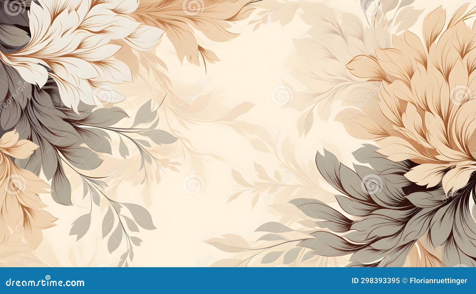 Abstract Background of Nature Pattern in Beige Colors. Minimal ...