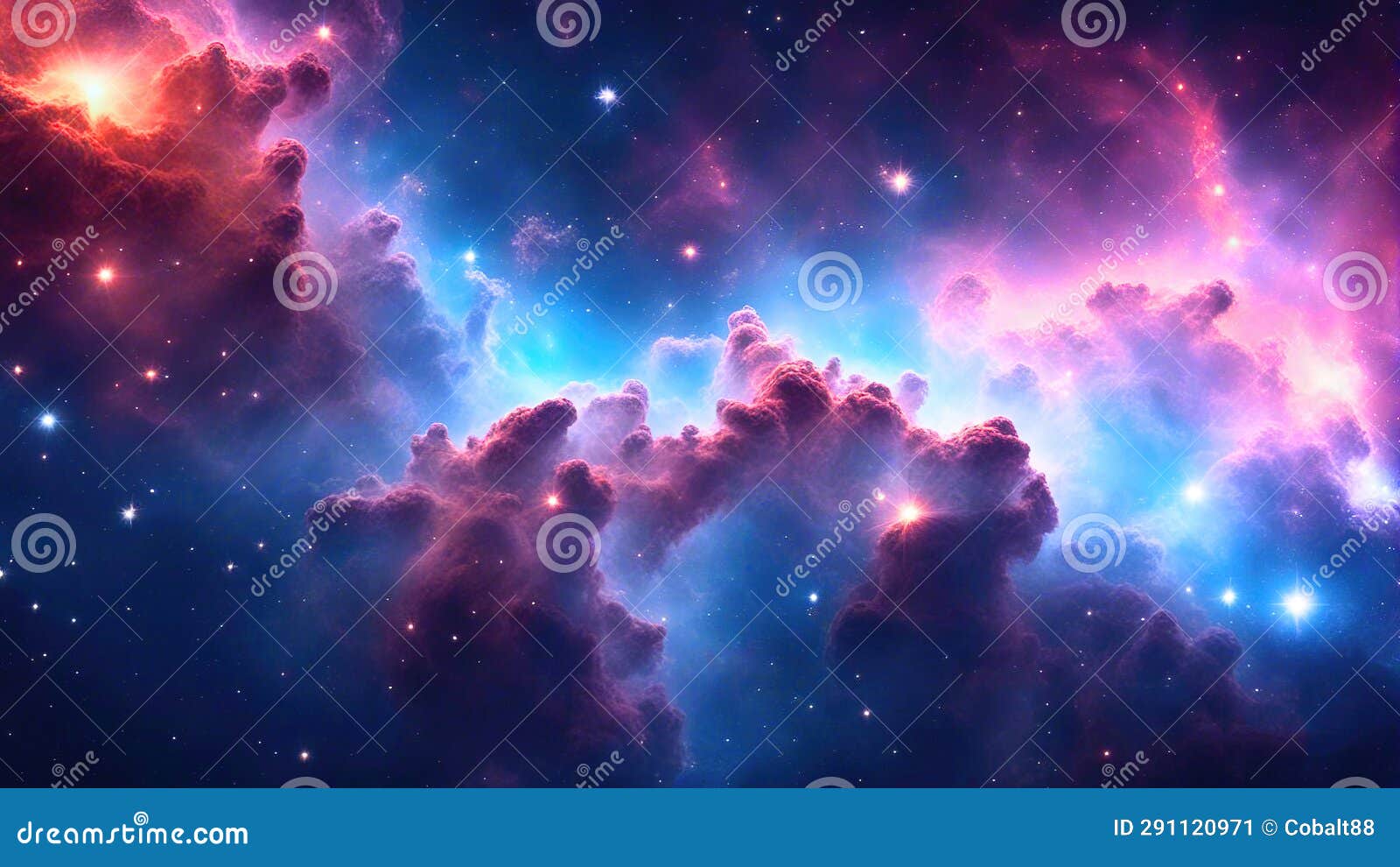 Abstract Background with Nebulas Stars and Galactics, Science Fiction ... Abstract Background with Nebulas Stars and Galactics, Science Fiction ...