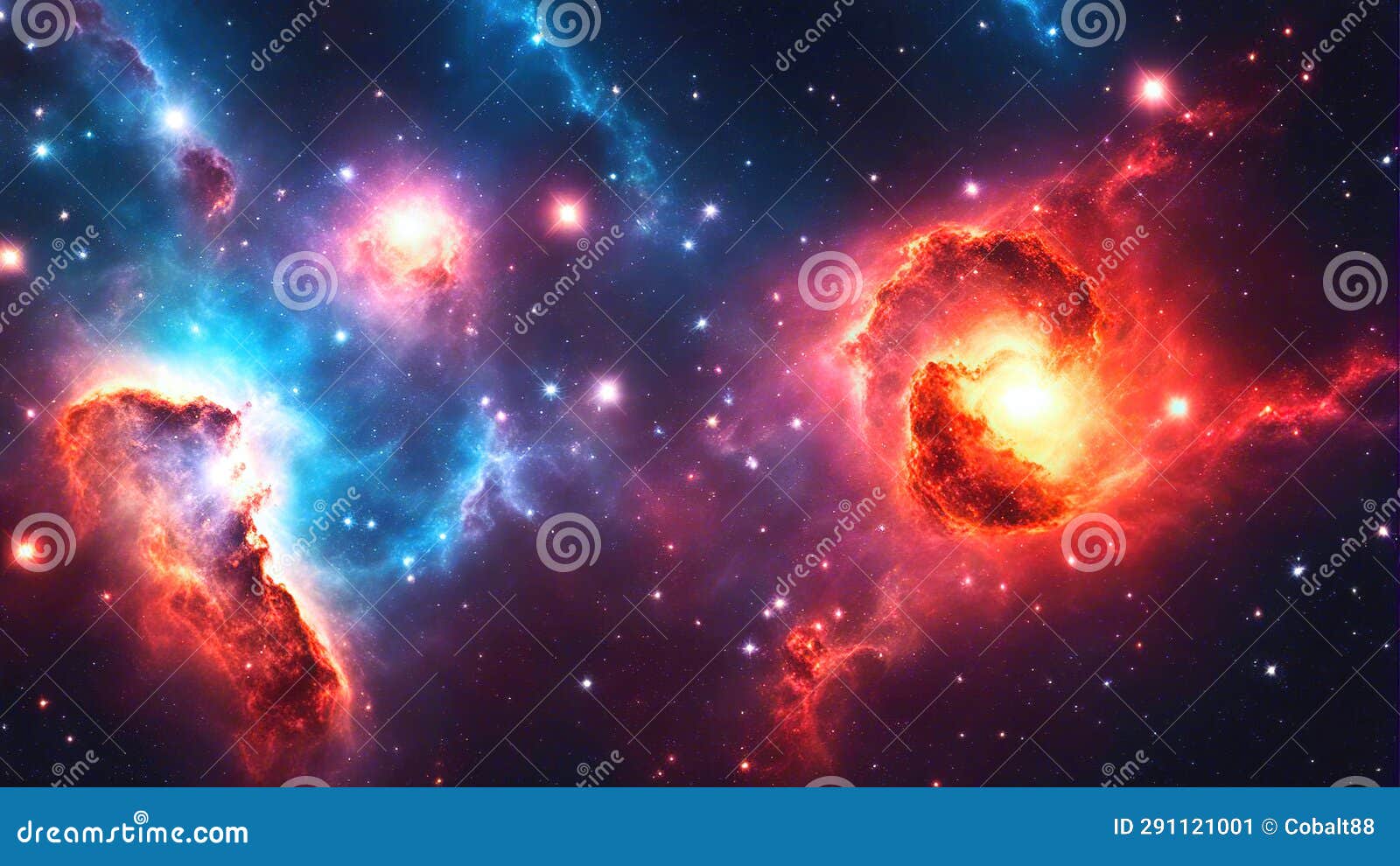 Abstract Background with Nebulas Stars and Galactics, Science Fiction ... Abstract Background with Nebulas Stars and Galactics, Science Fiction ...