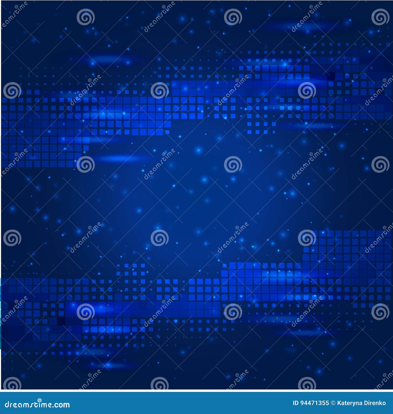 Abstract Background of New Technology and Fast Innovation Around the ...