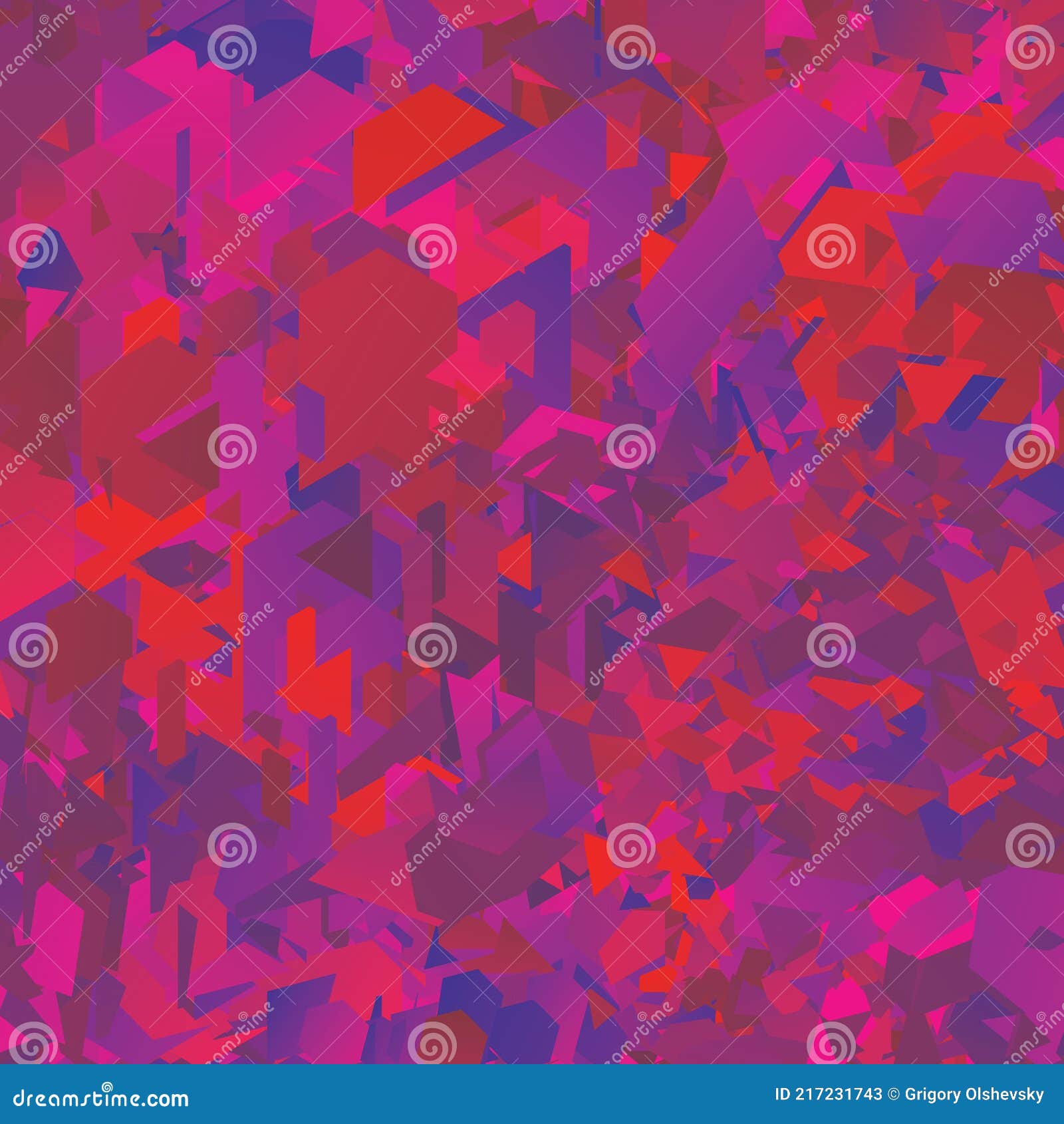 Abstract Background. Noise Structure with Multicolor Polygons Stock ...