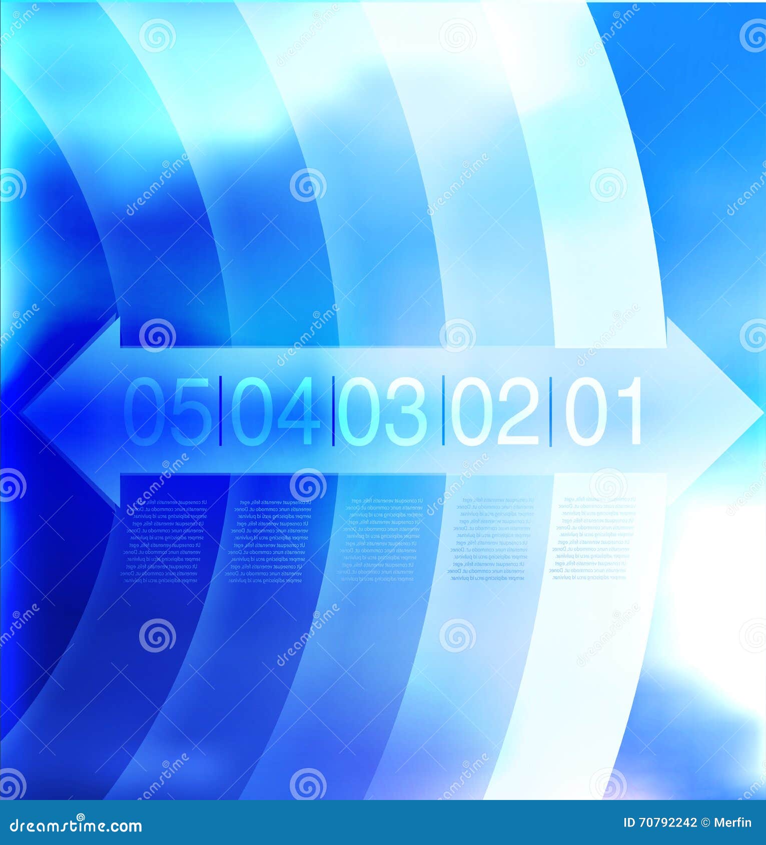 Abstract Background, Number Line, Stock Vector - Illustration of item ...