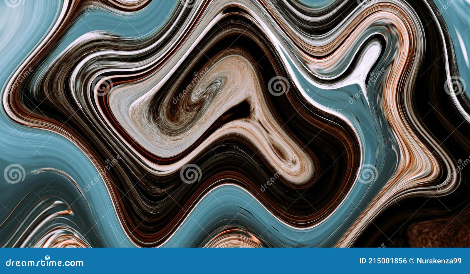 Abstract Background Ocean Texture Art Stock Illustration - Illustration ...