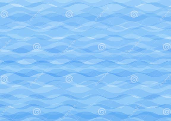 Abstract Background with an Ocean Wave Design Stock Illustration ...