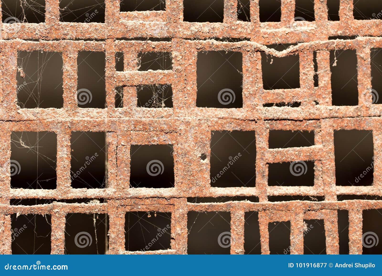 Abstract Background of Old Metal Fence Stock Image - Image of material ...