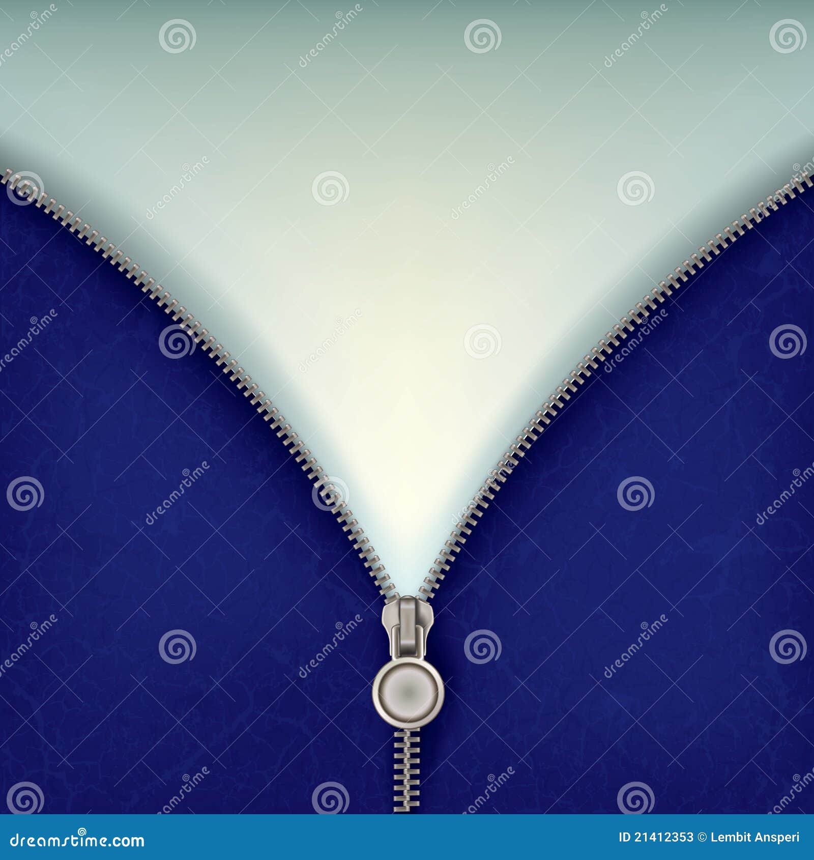 Abstract Background with Open Zipper Stock Vector - Illustration of ...