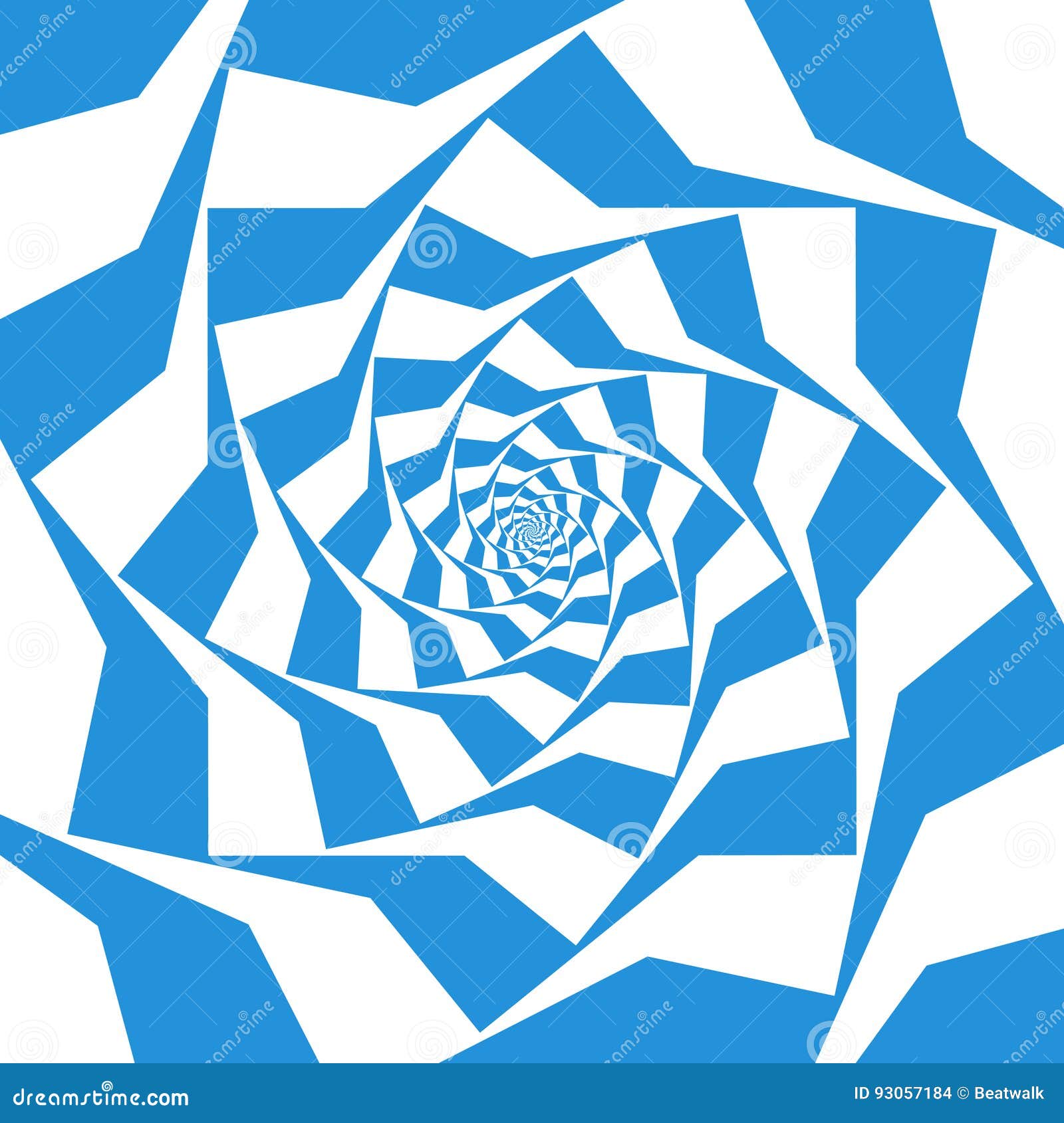 Abstract Background in Opt Art Style Stock Vector - Illustration of ...