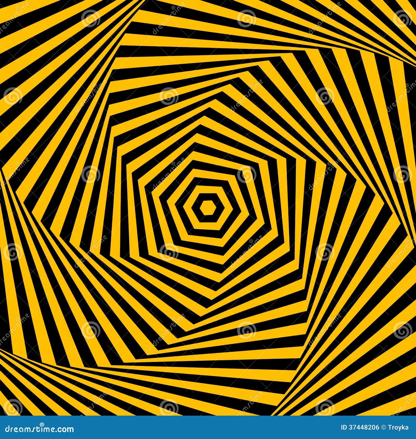 Abstract Background with Optical Illusion Effect. Stock Vector ...