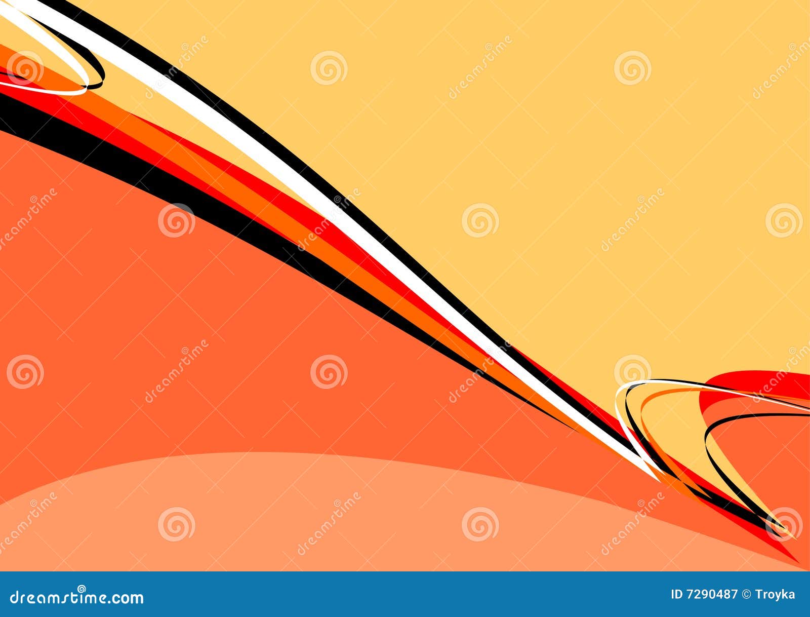 Abstract Background Orange-red-yellow Stock Vector - Illustration of ...