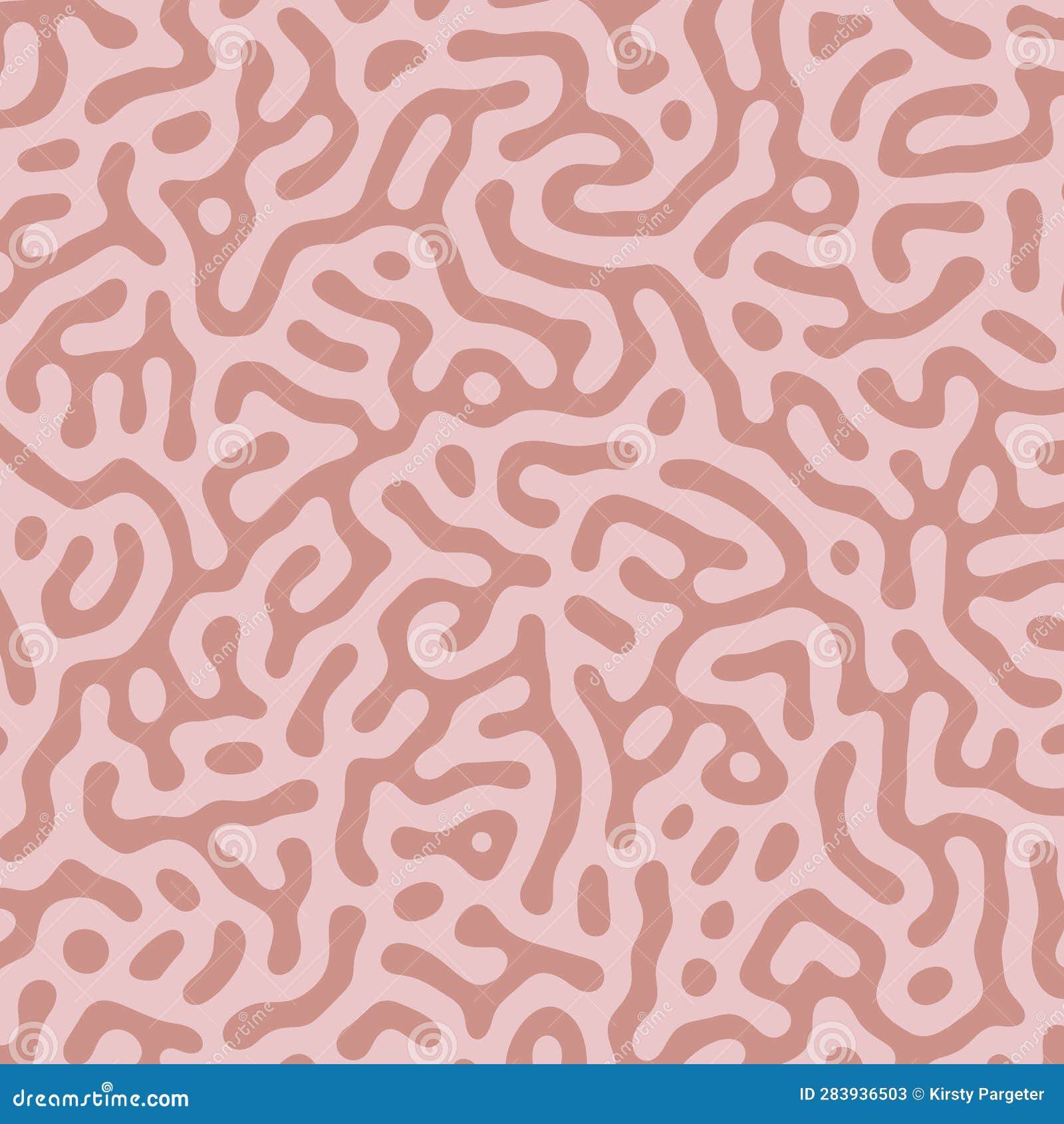 Abstract Background with Organic Turing Pattern Design Stock Vector ...