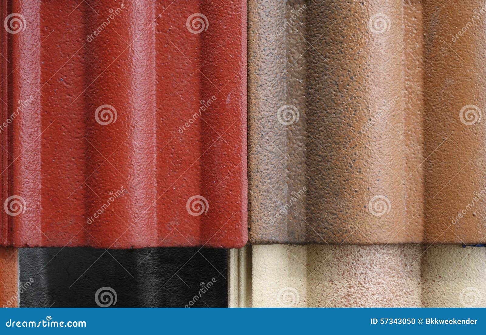 Abstract Background of Overlapping Roof Tiles Stock Photo - Image of ...
