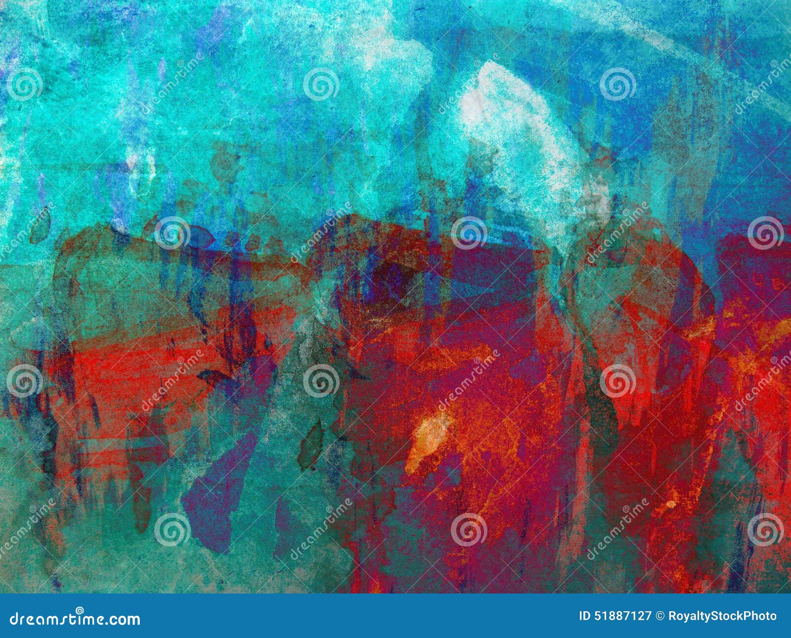 Abstract Background Painting Stock Illustration - Illustration of ...