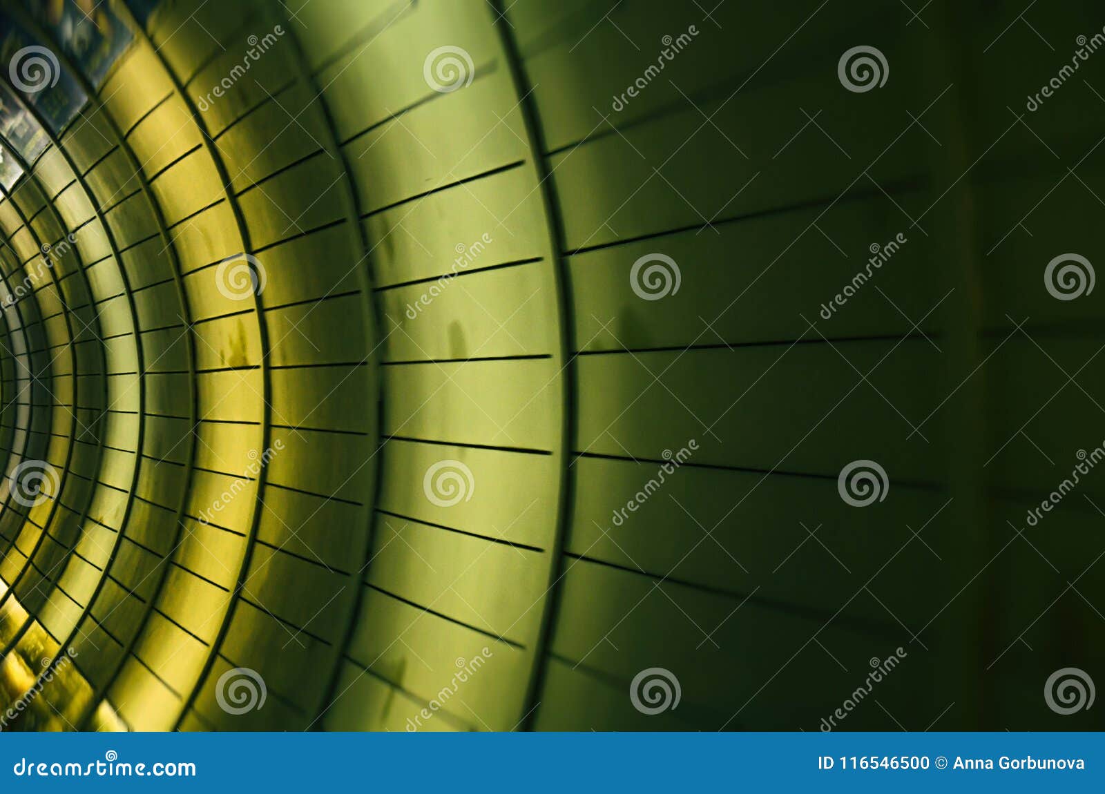Abstract Background, Panel Texture in Tunnel Stock Photo - Image of ...