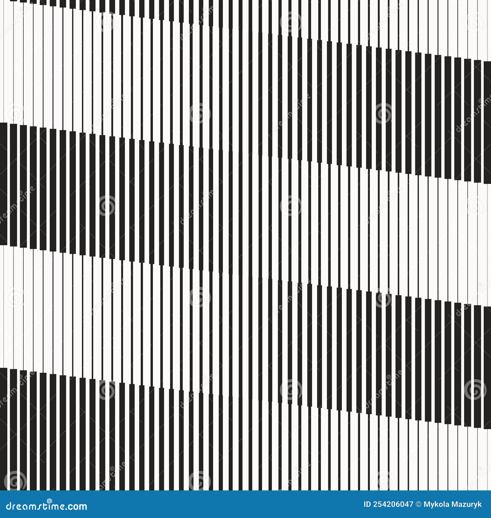 Abstract Background with Parallel Black Lines. Art Illustration with ...