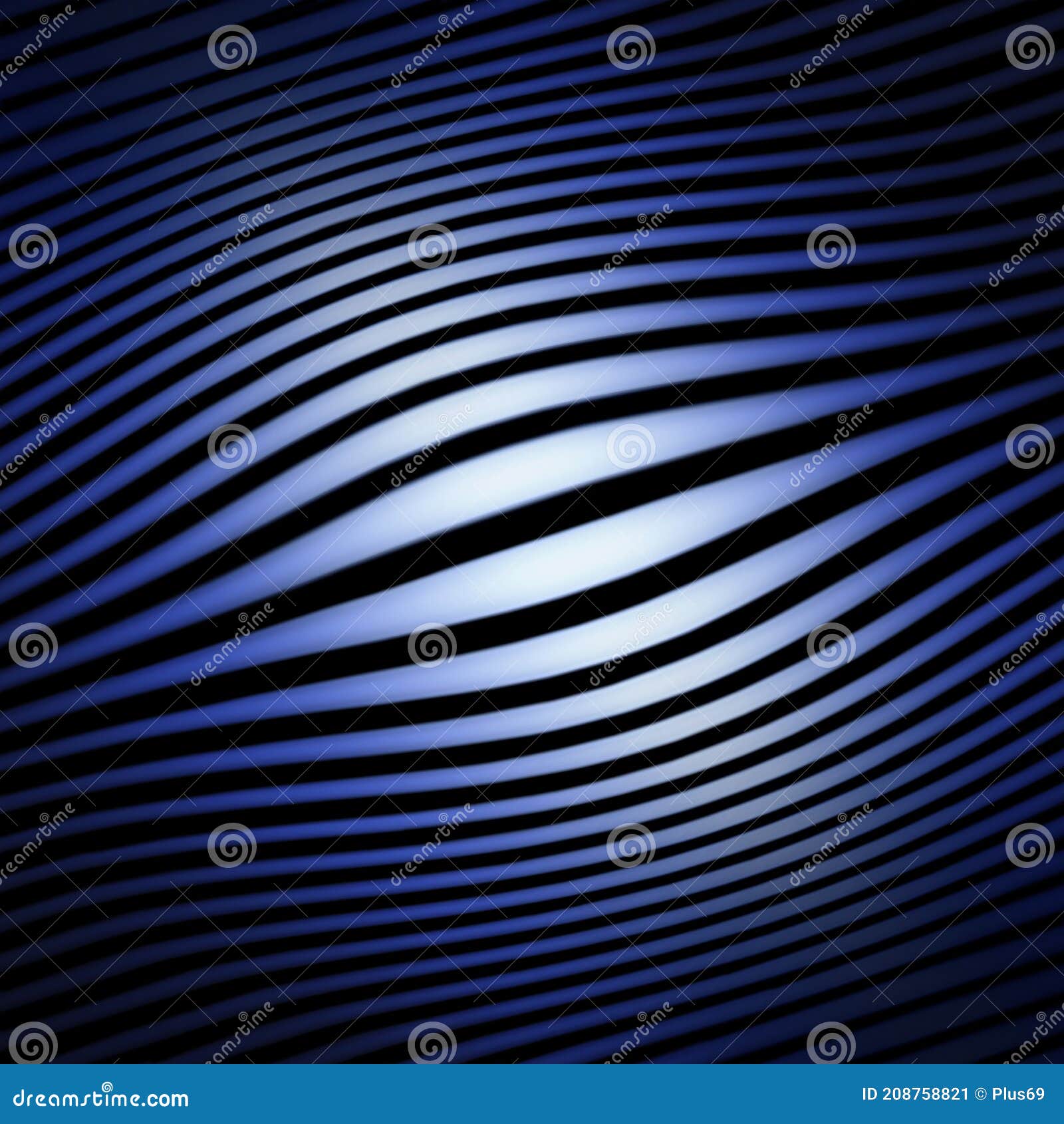 Abstract Background of Parallel Blue Lines on a Black Background Stock ...