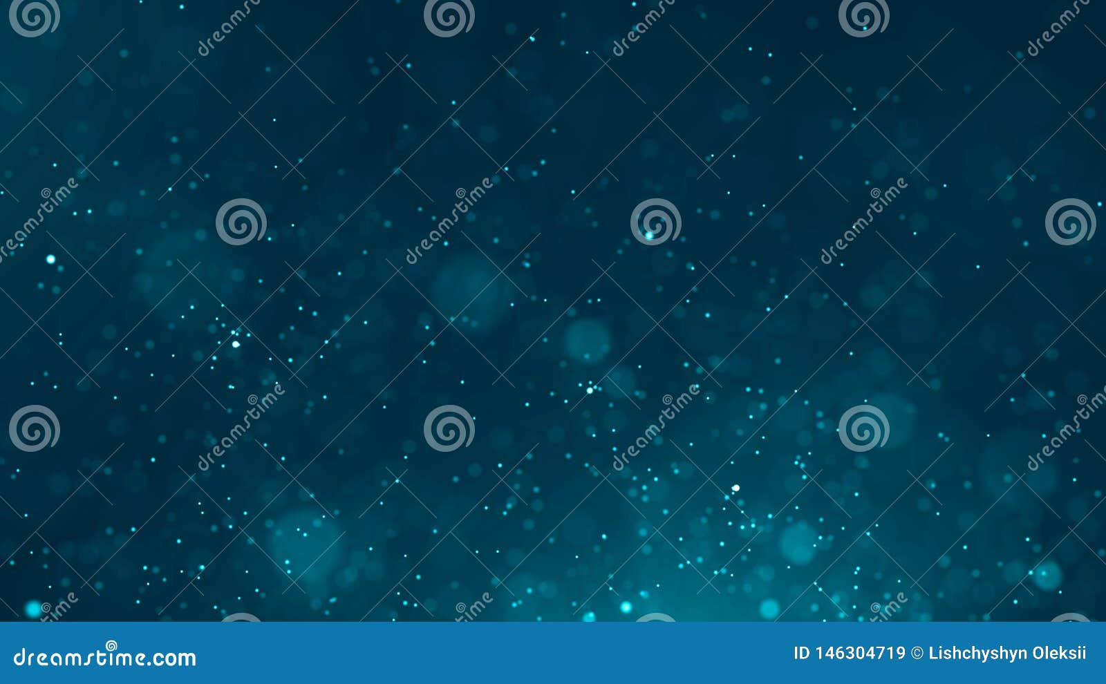 Dust Particles. Abstract Background of Particles. Cosmic Galaxy ...