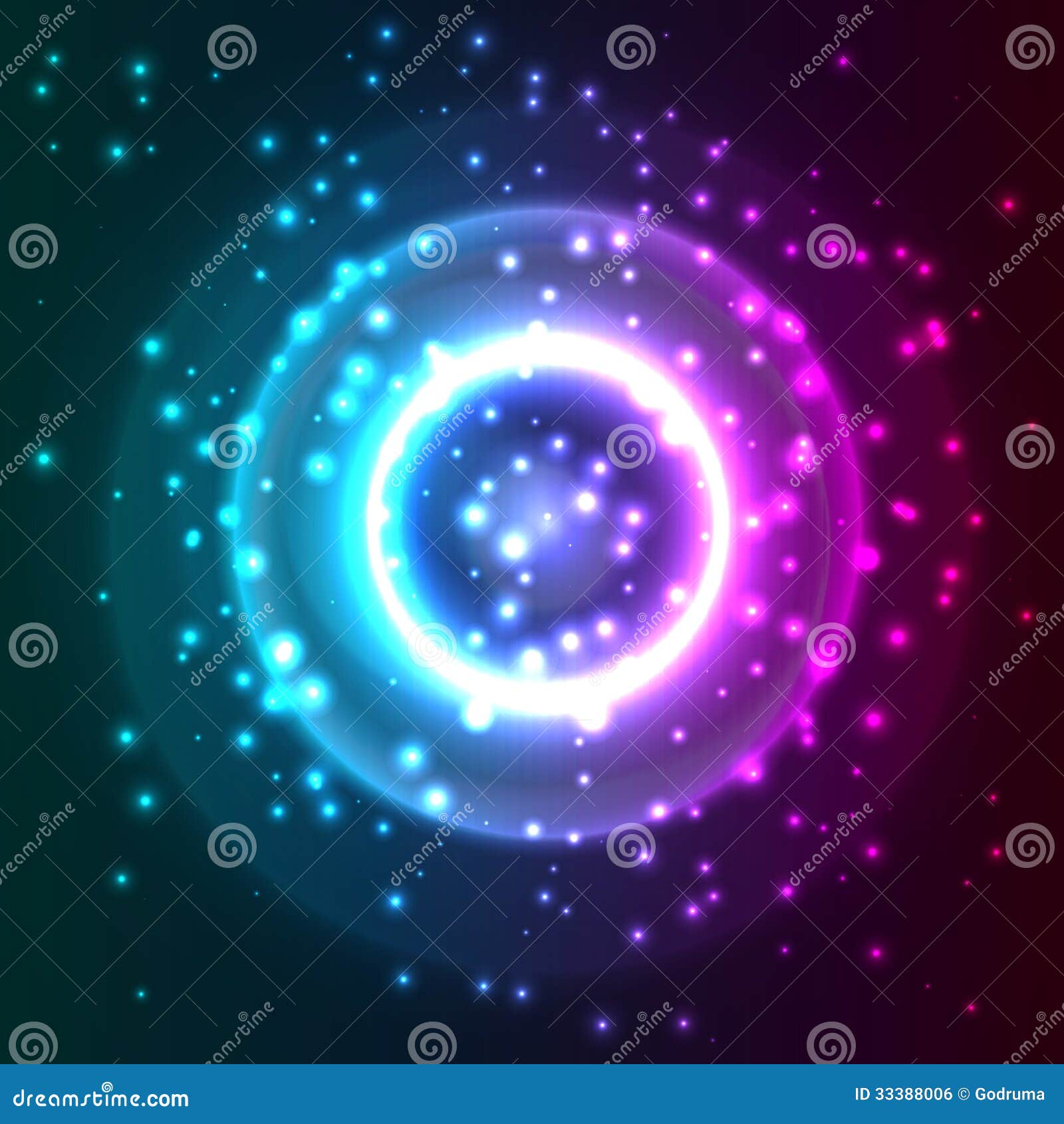Abstract Background with Particles. Stock Vector - Illustration of blue ...