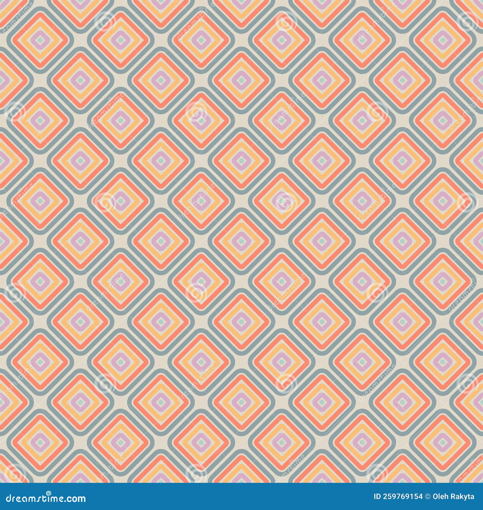 Abstract Background in Pastel Colors, Seamless Pattern for Packaging ...