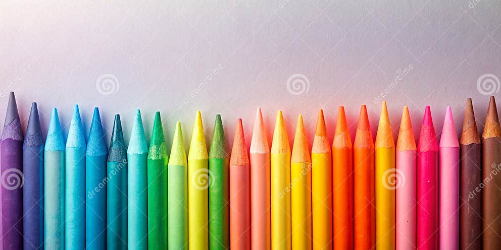 Abstract Background Pastel Crayons Gradient AI-Generated Content Stock ...
