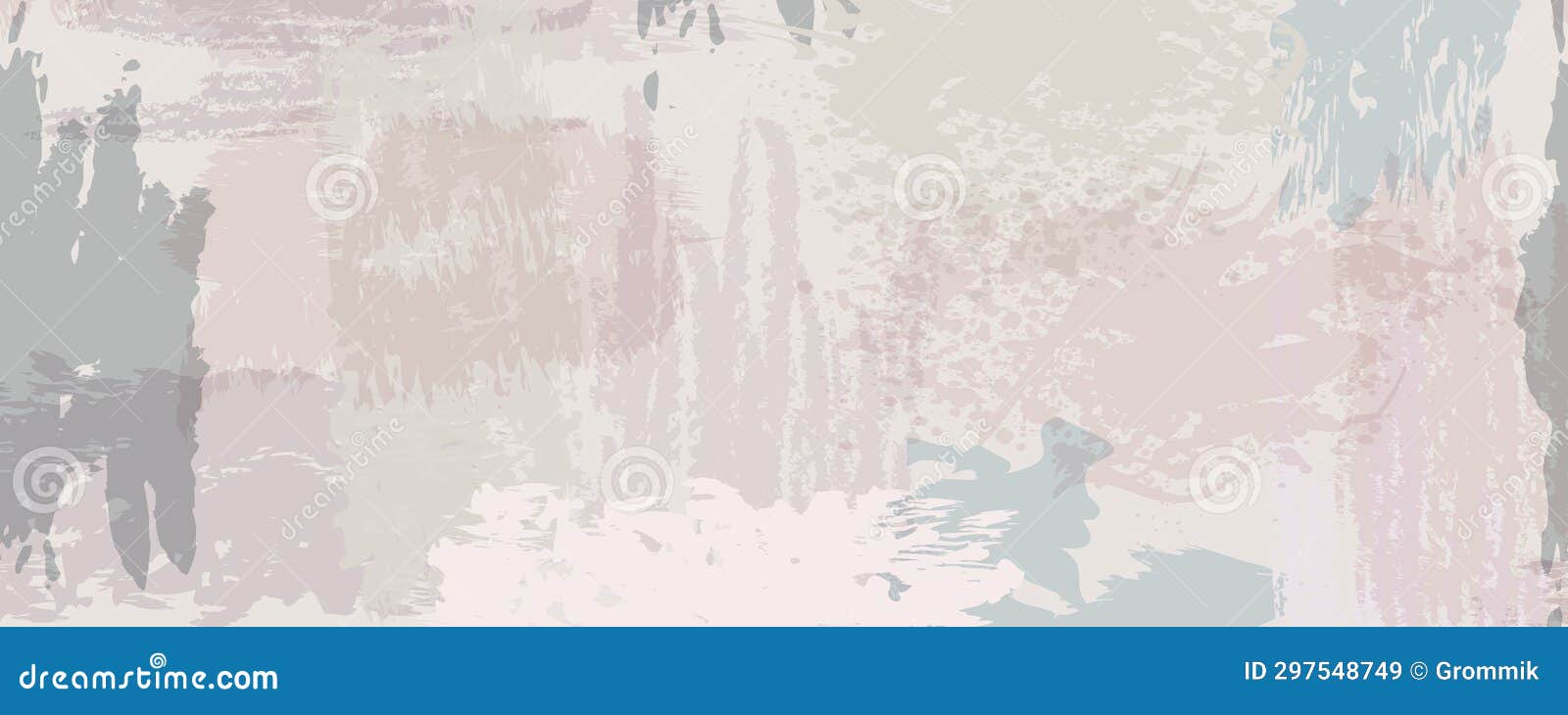 Abstract Background with Patches of Colored Paint Stock Illustration ...