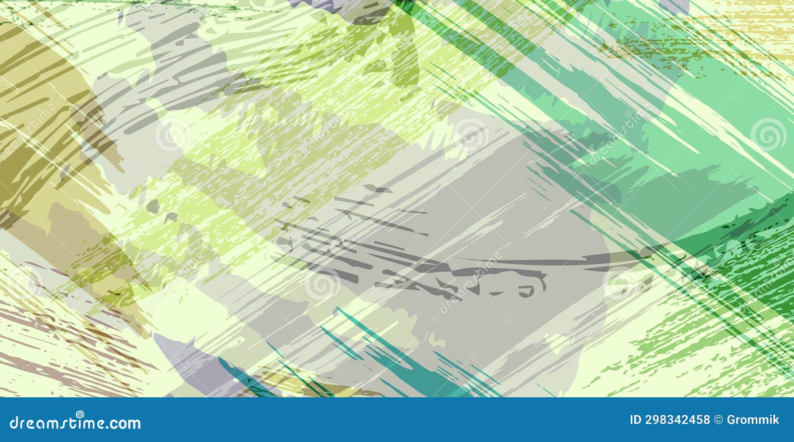 Abstract Background with Patches of Colored Paint Stock Illustration ...