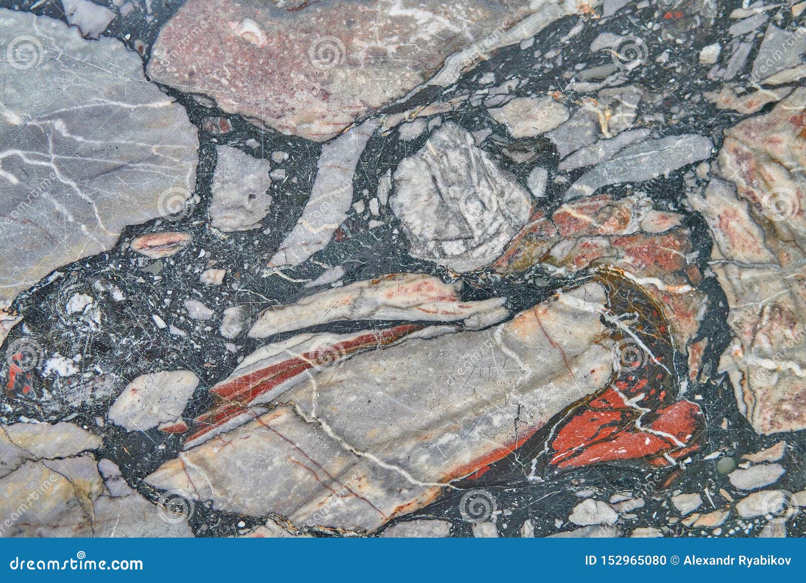 Abstract Background Pattern of Multi-colored Marble Stone Stock Photo ...