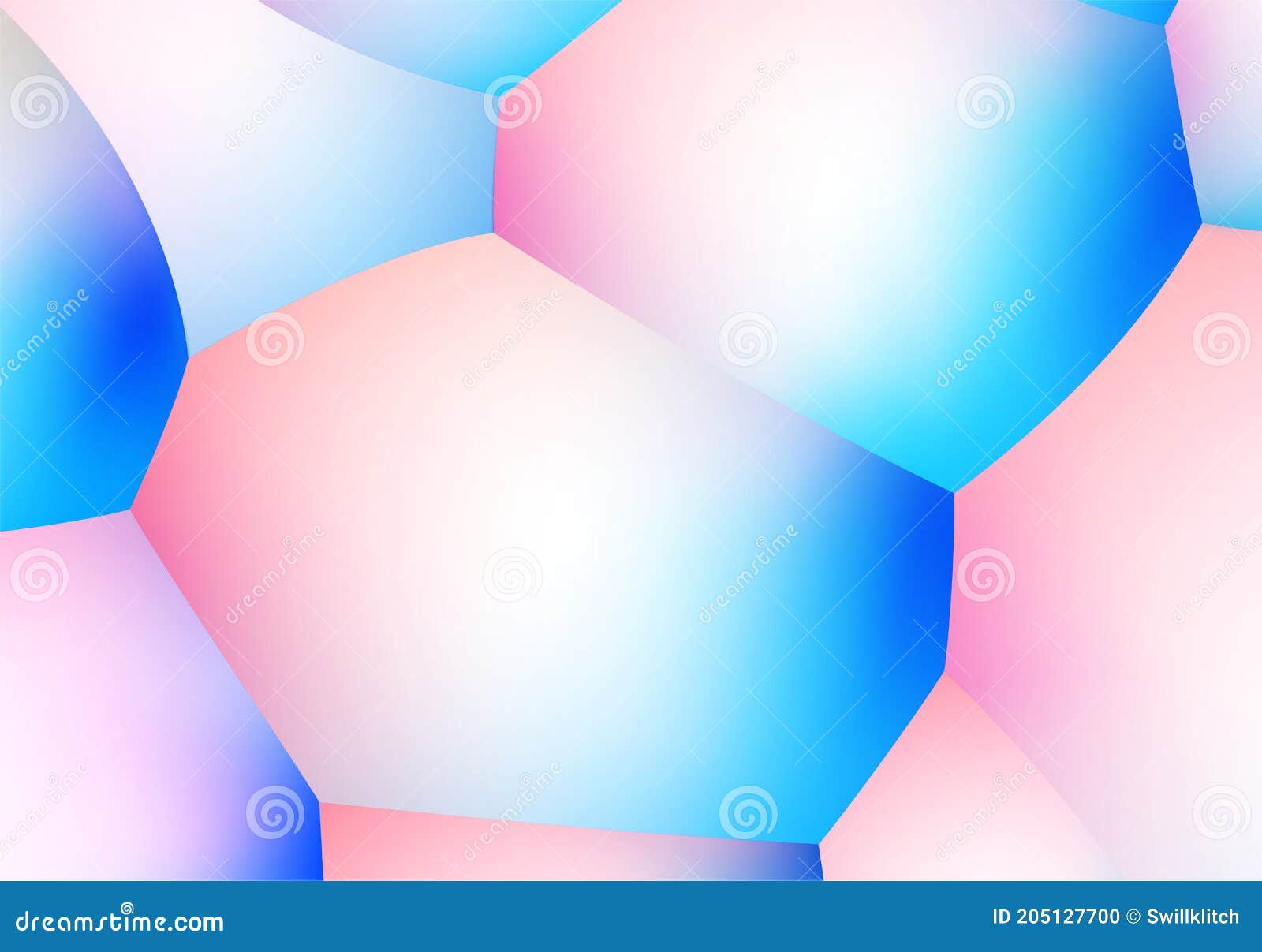 Abstract Background with Pearlescent Soft Bubbles Balls Stock Vector ...