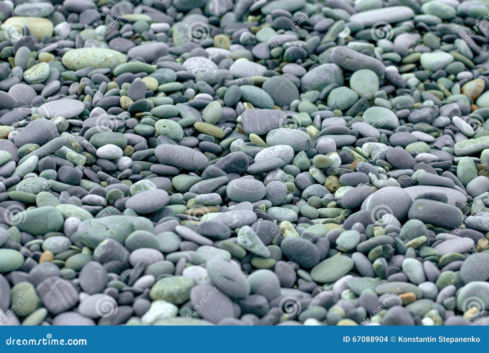 Abstract Background with Pebbles - Round Sea Stones Stock Photo - Image ...